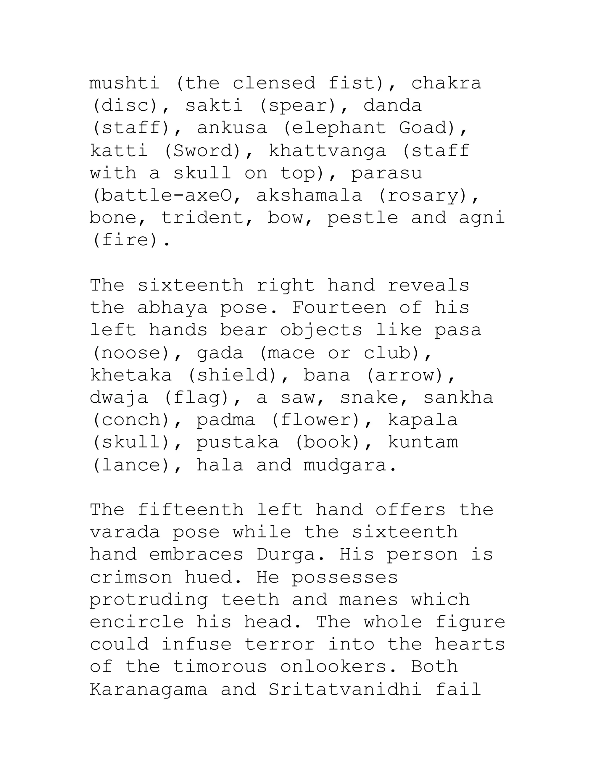 Greatness of sarabha | DOCX