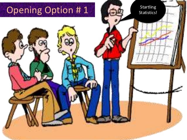 Great openings - How to make powerful presentations