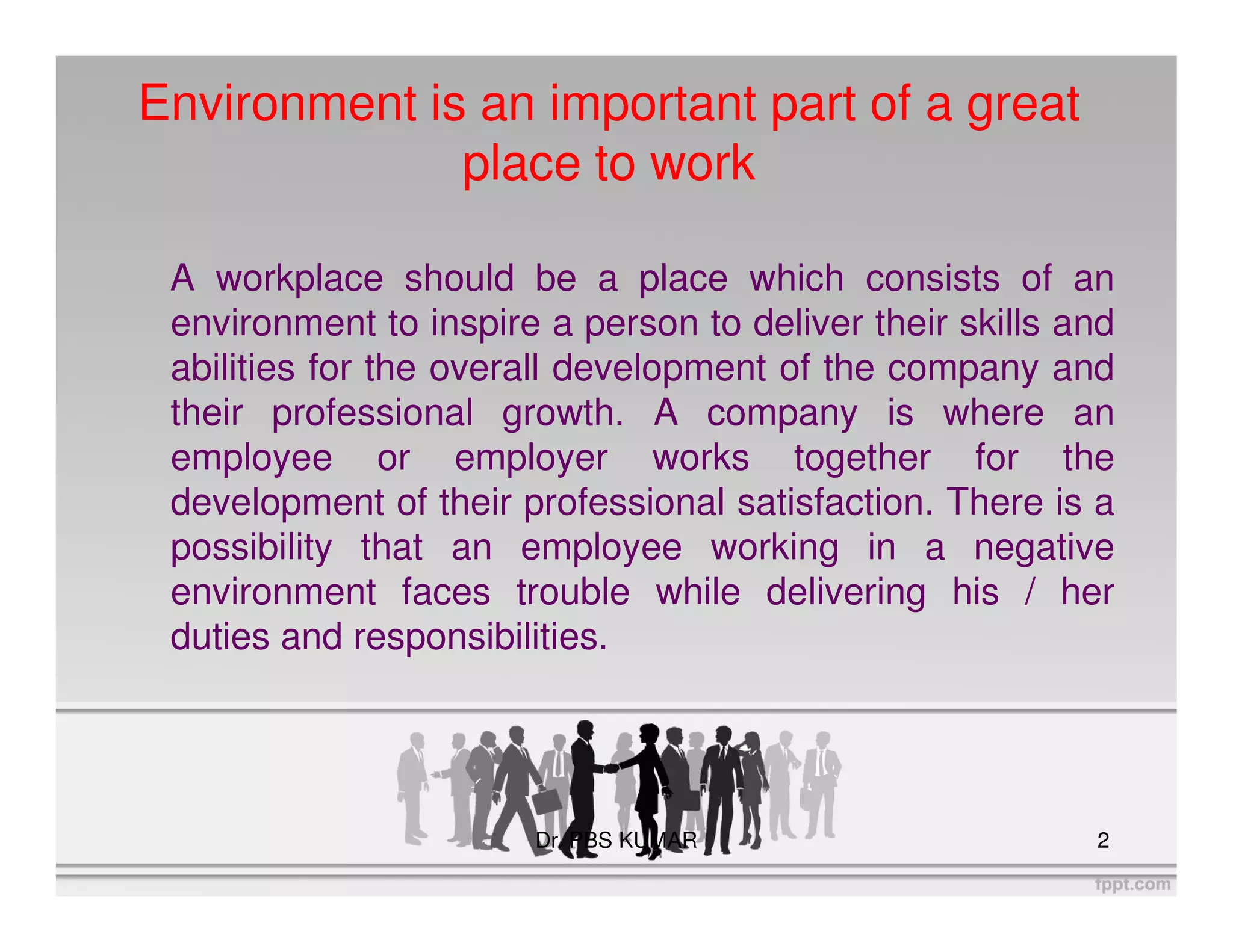 Great place to work ppt 1 | PDF