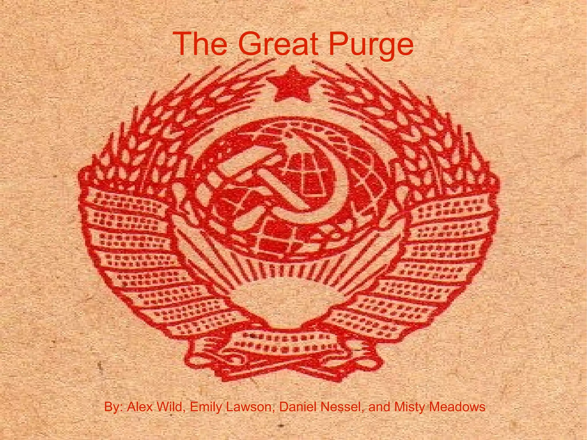 Greatpurge | PPT