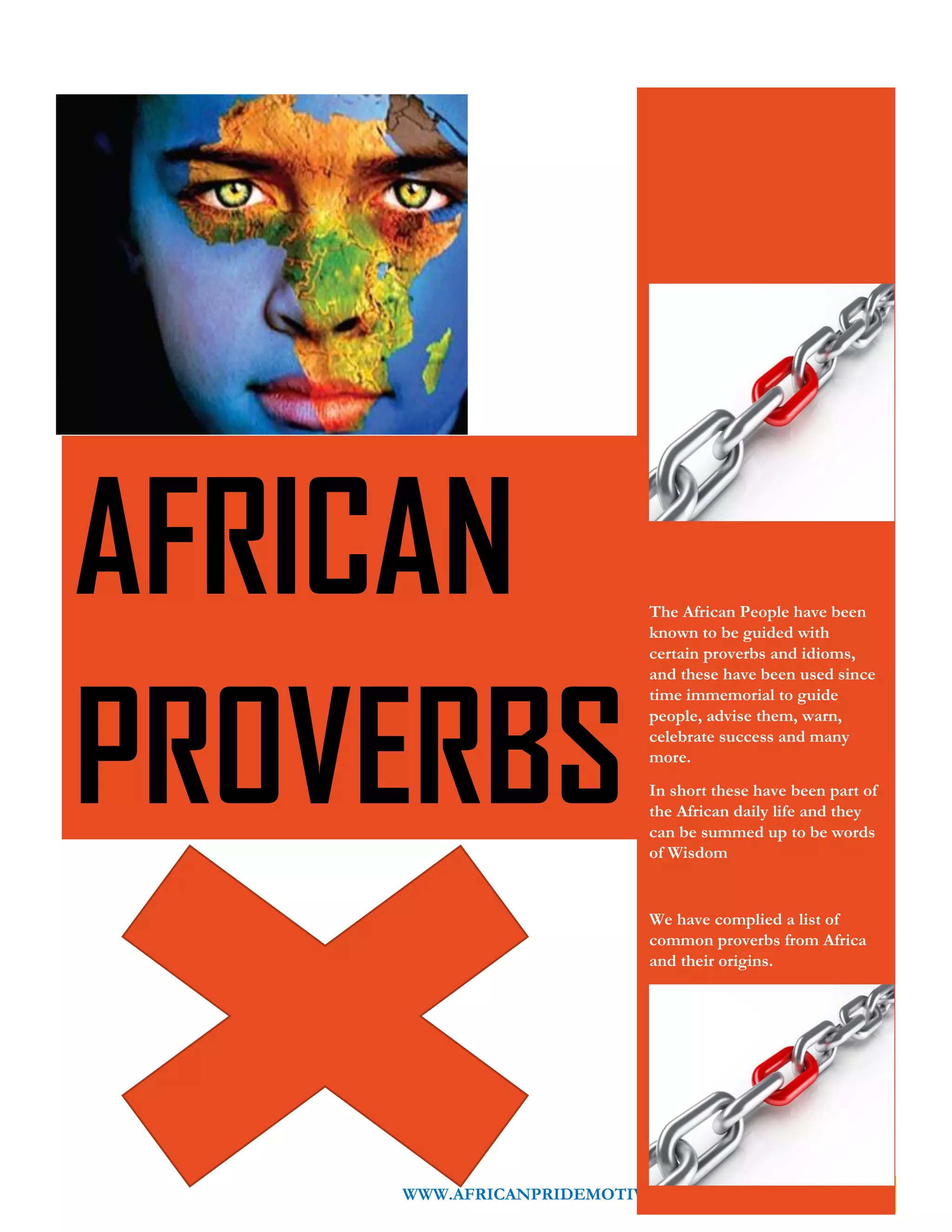 Great Quotes and African Proverbs | PDF