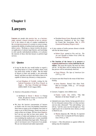 Quotes About The Law And Lawyers