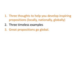 Great recruitment propositions | PPT