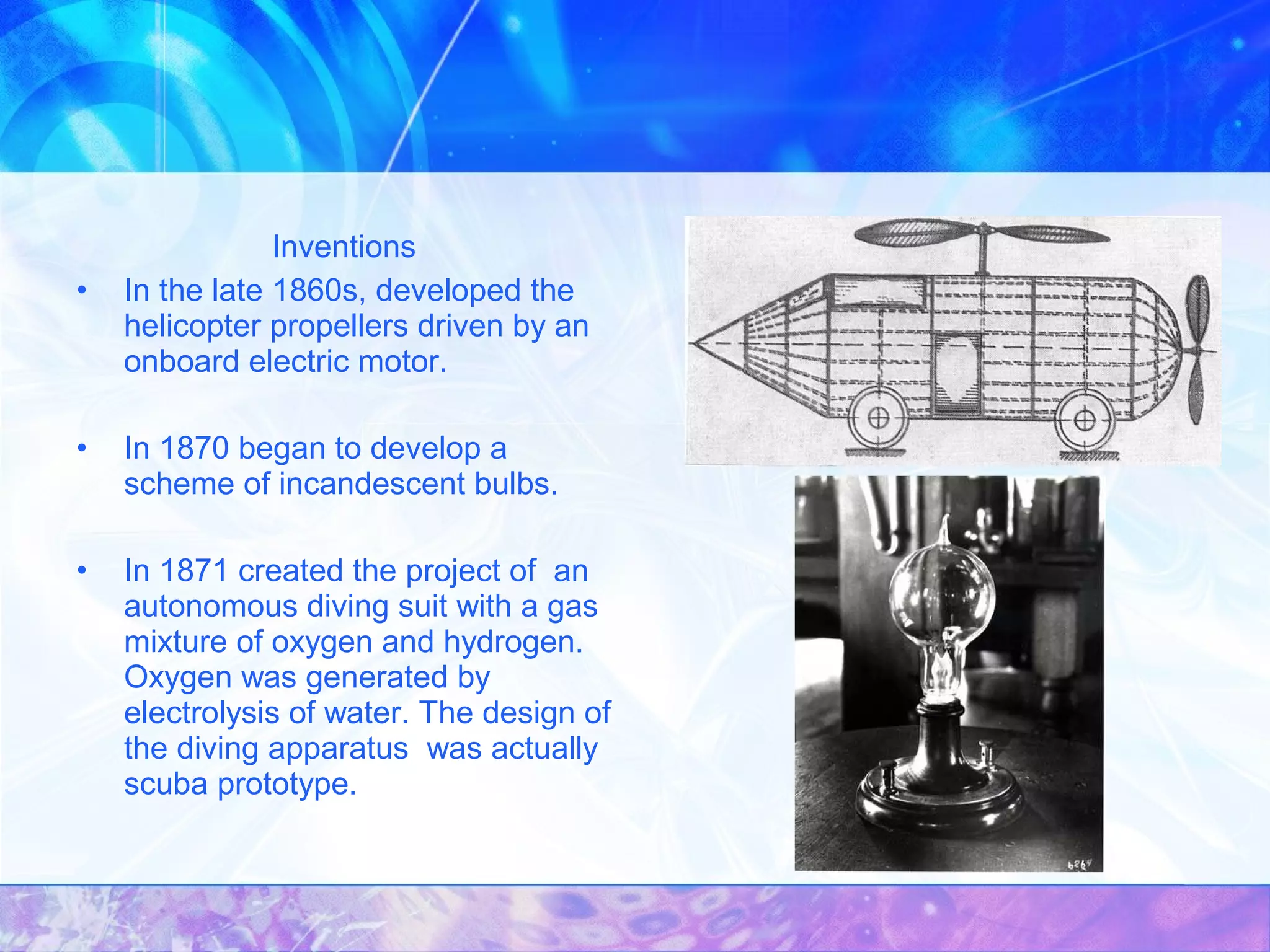 Great russian inventors минейчева алена жибатенко анастасия 10 кл | PPT