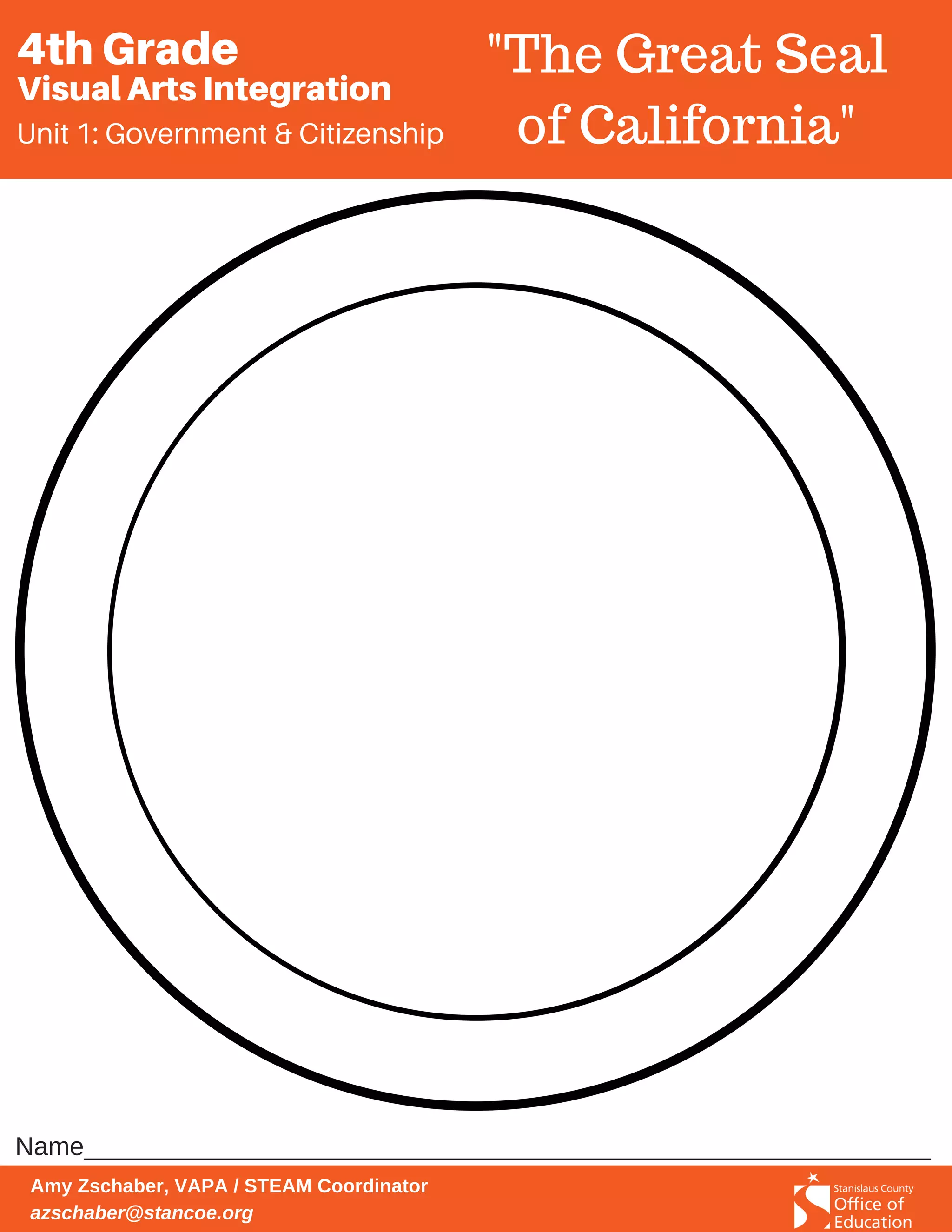 Great seal of california template | PDF