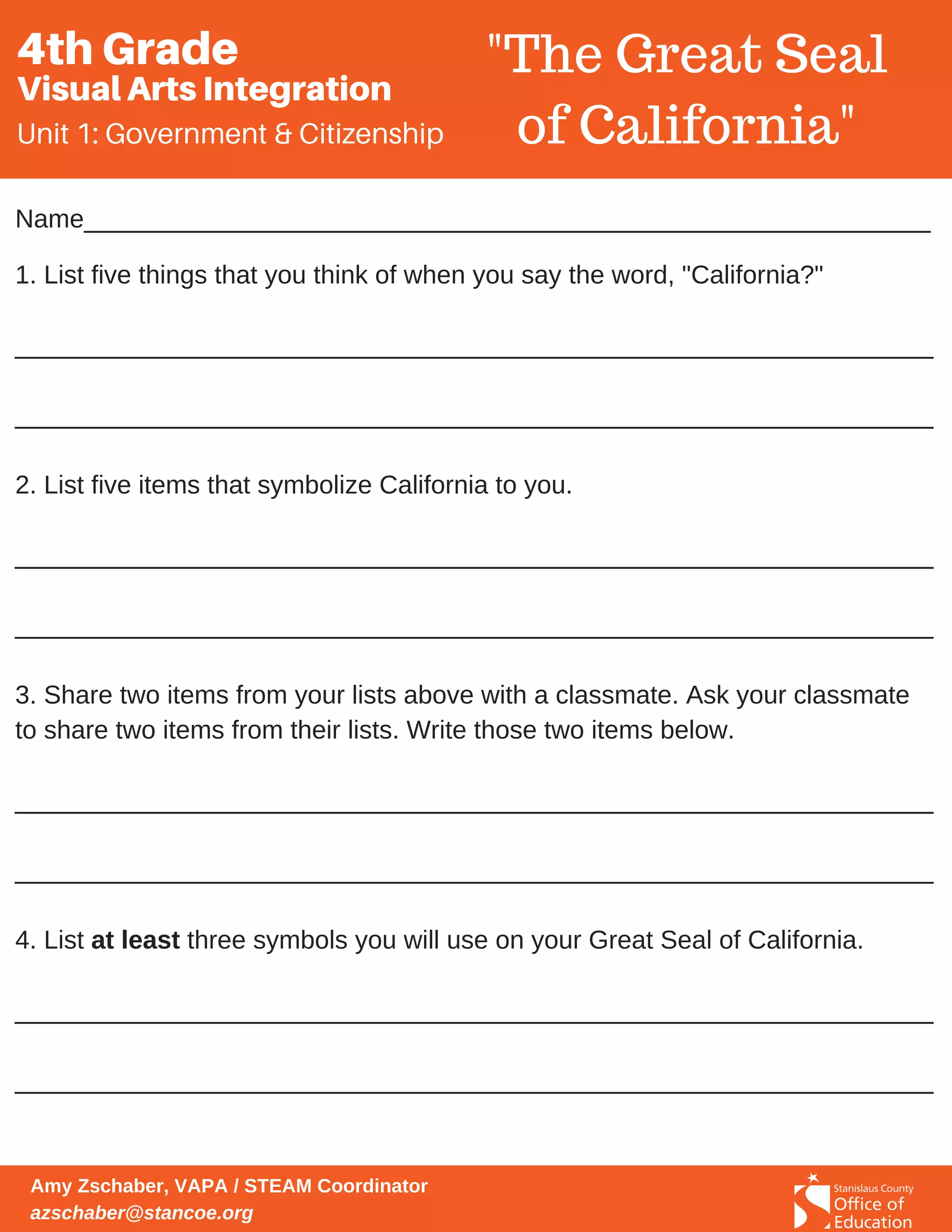 Great seal pre planning worksheet | PDF