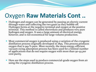 Oxygen history, evolution, production, industrial uses steel production ...