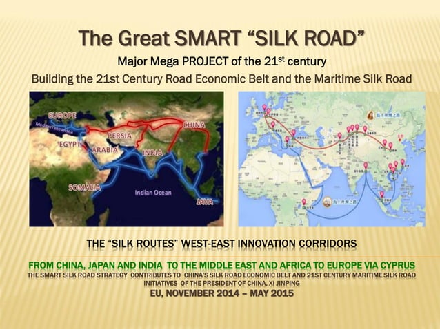 Great Smart Green Silk Road: One Belt, One Road | PPT