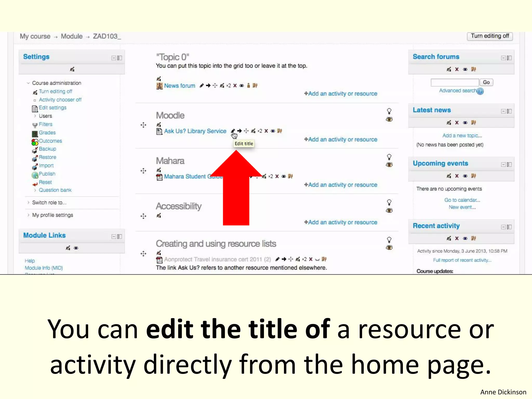 Great things about Moodle 2 at CU 2013 | PPT