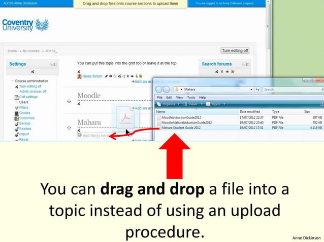 Great things about Moodle 2 at CU 2013 | PPT