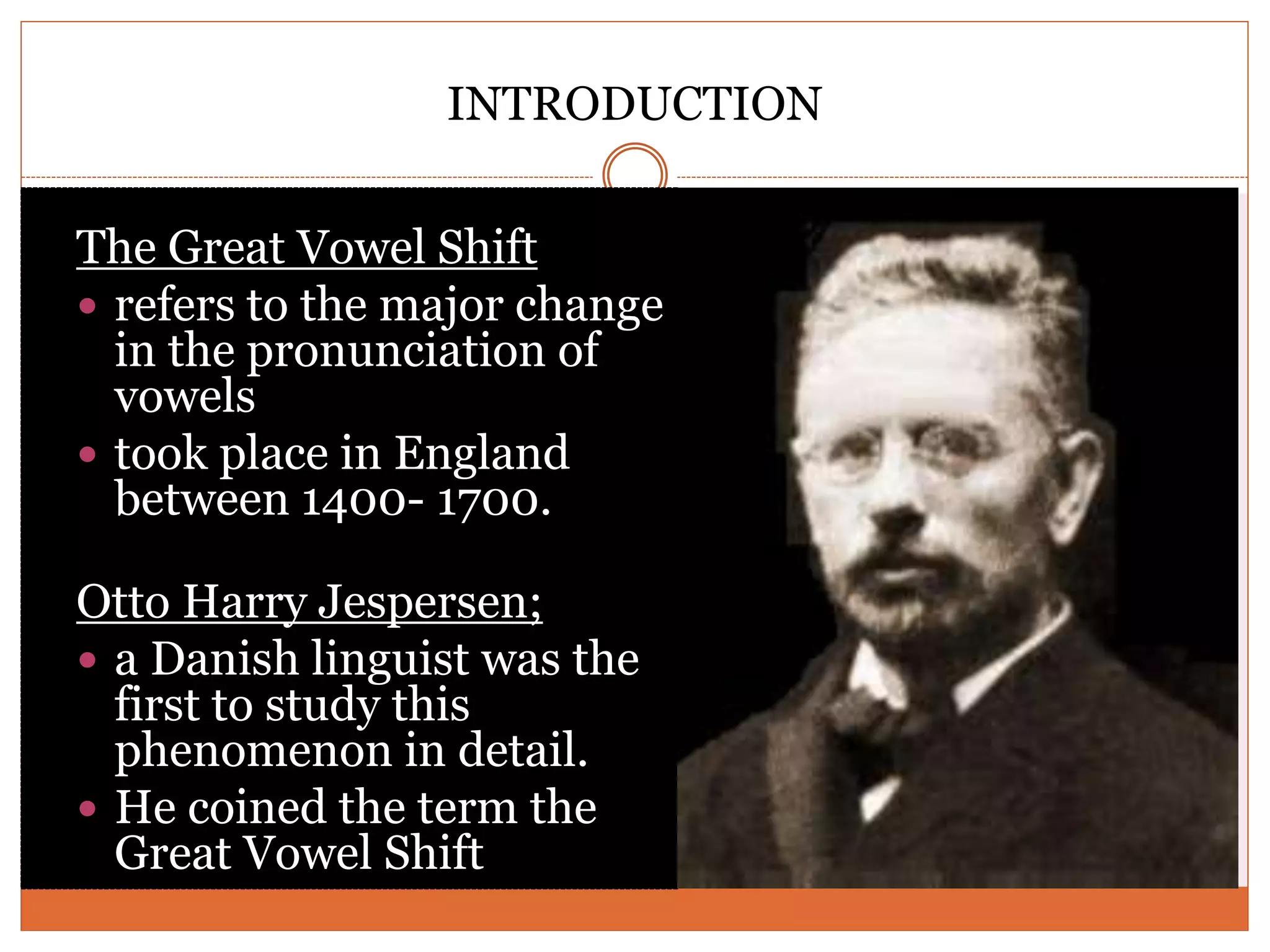 Great vowel shift | PPTX