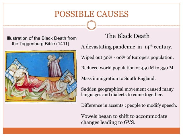 Great vowel shift | PPTX