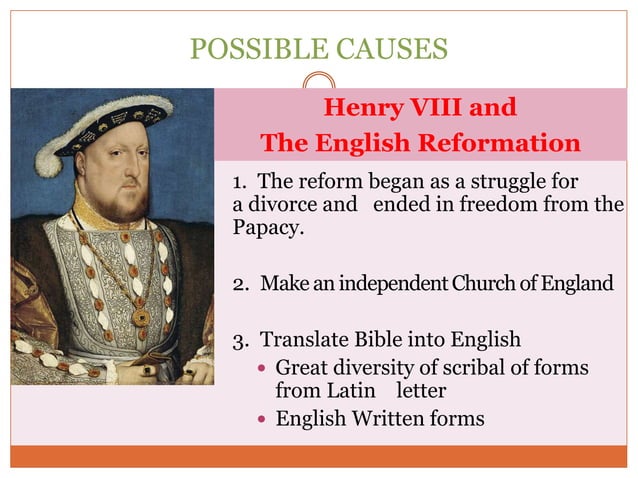 Great vowel shift | PPTX