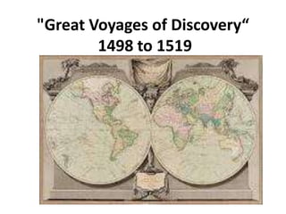 Great voyages of discovery | PPT