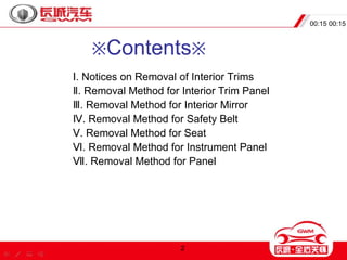 Great Wall Florid Interior Trims.....ppt