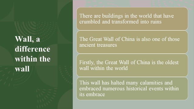 The Great Wall of China in Asia subcontinent.ppt