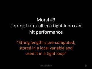 Great ways to improve java performance | PPT