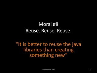 Great ways to improve java performance | PPT
