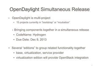 Software Defined Networking: The OpenDaylight Project | PDF