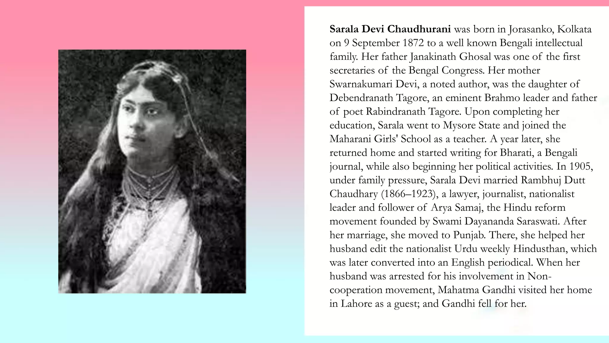 GREAT WOMEN IN INDIA | PPTX