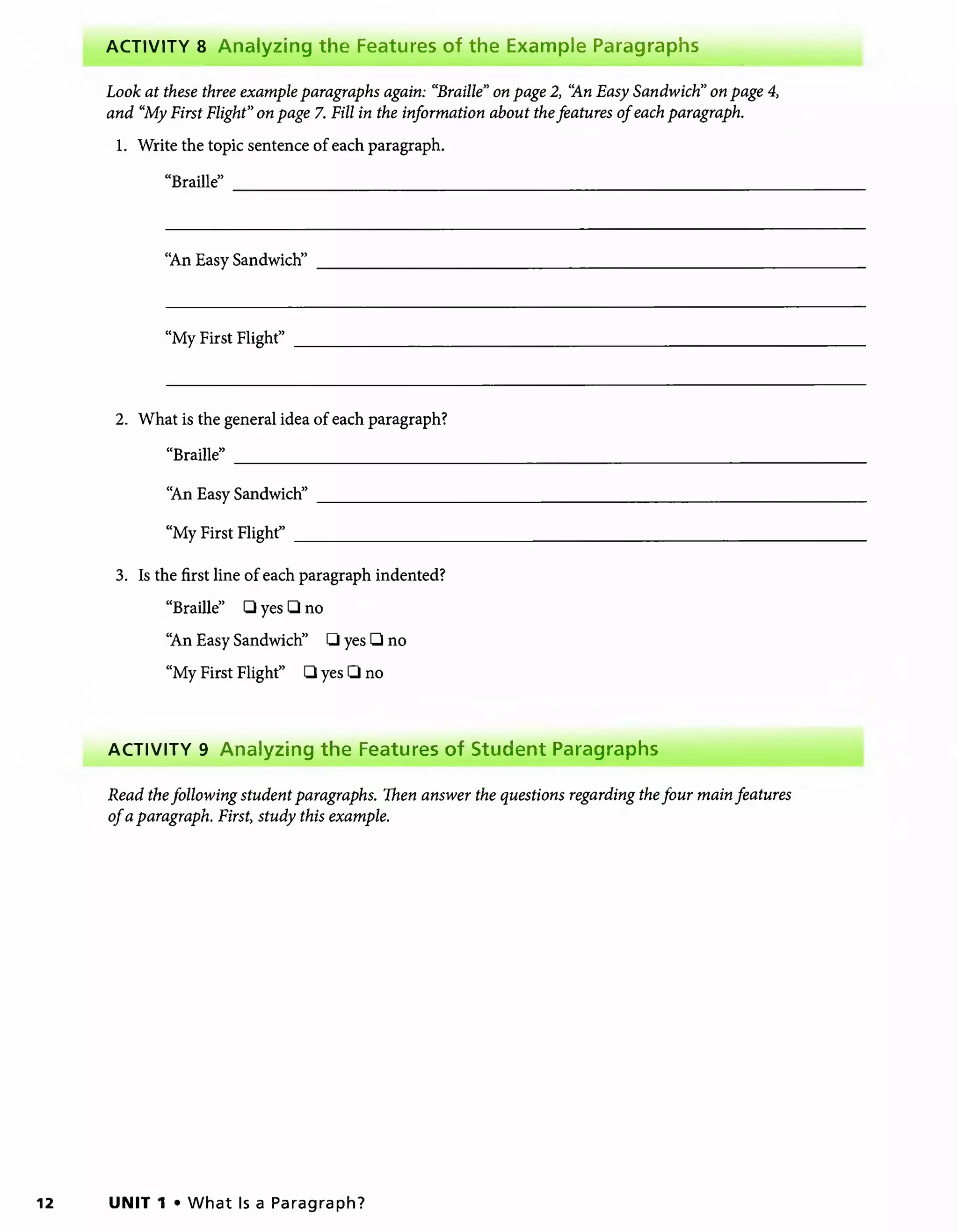 Great writing 2 great paragraphs 3 edition | PDF