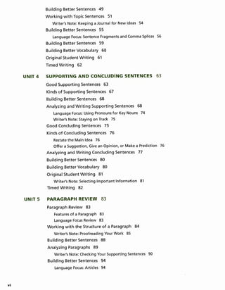 Great writing 2 great paragraphs 3 edition | PDF