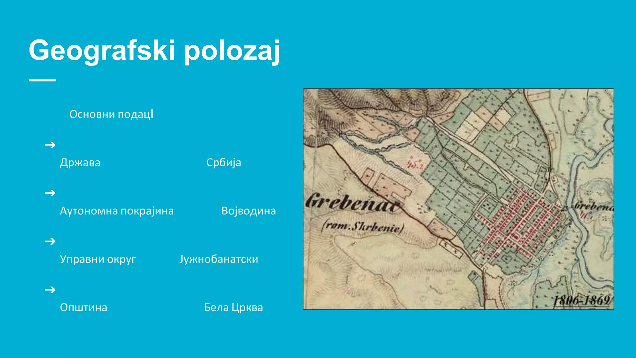 Grebenac city | PPTX