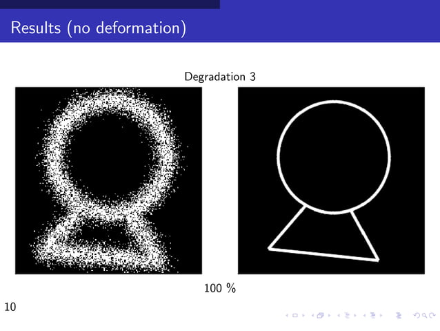 Binary Symbol Recognition from Local Dissimilarity Map | PPT