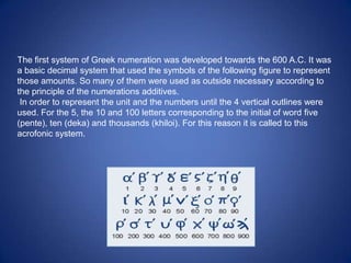 Maths:Grecia | PPT