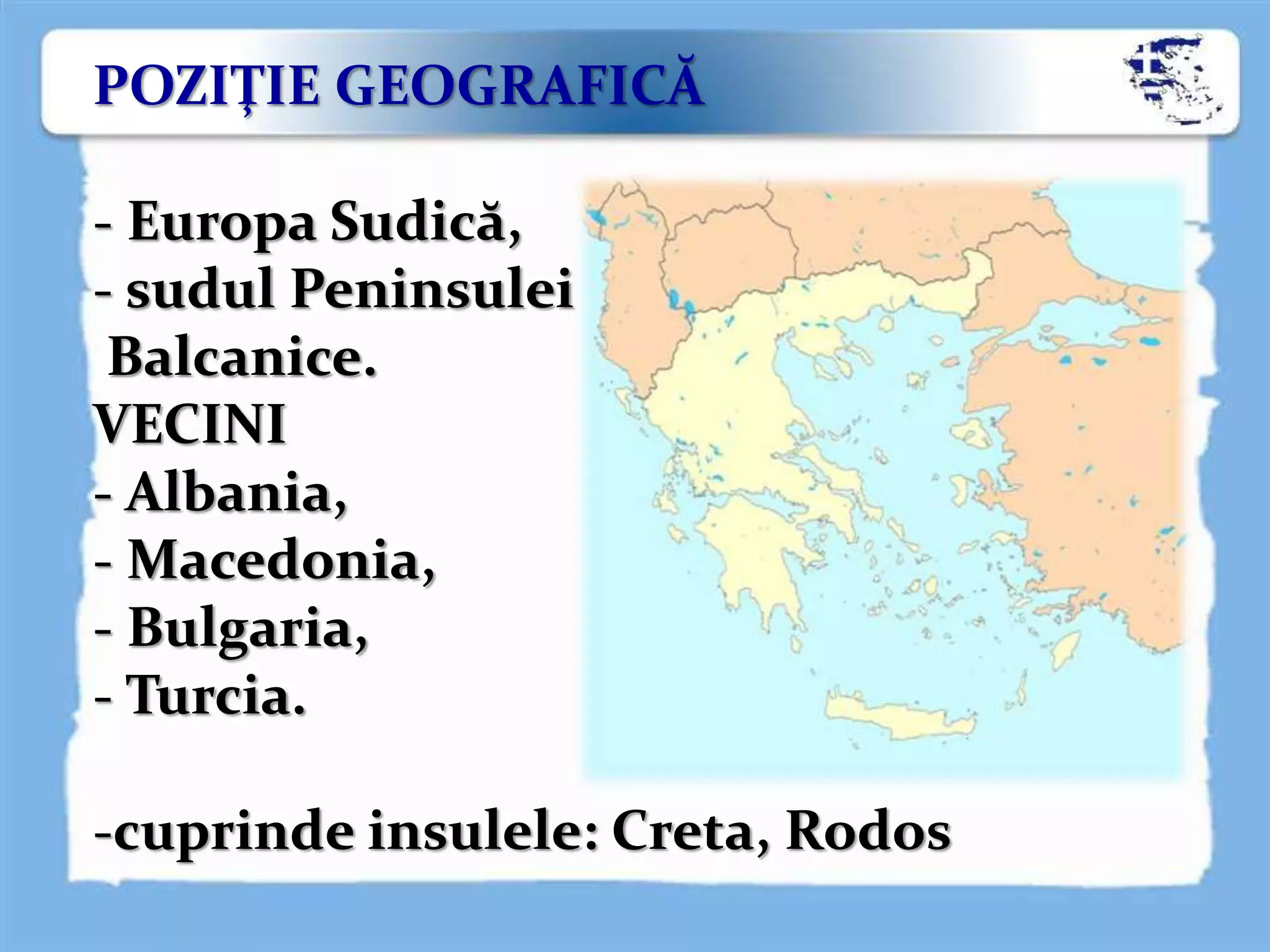 Grecia-Prezentare geografica | PPTX