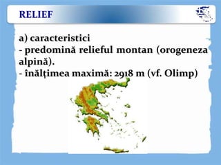 Grecia-Prezentare geografica | PPTX