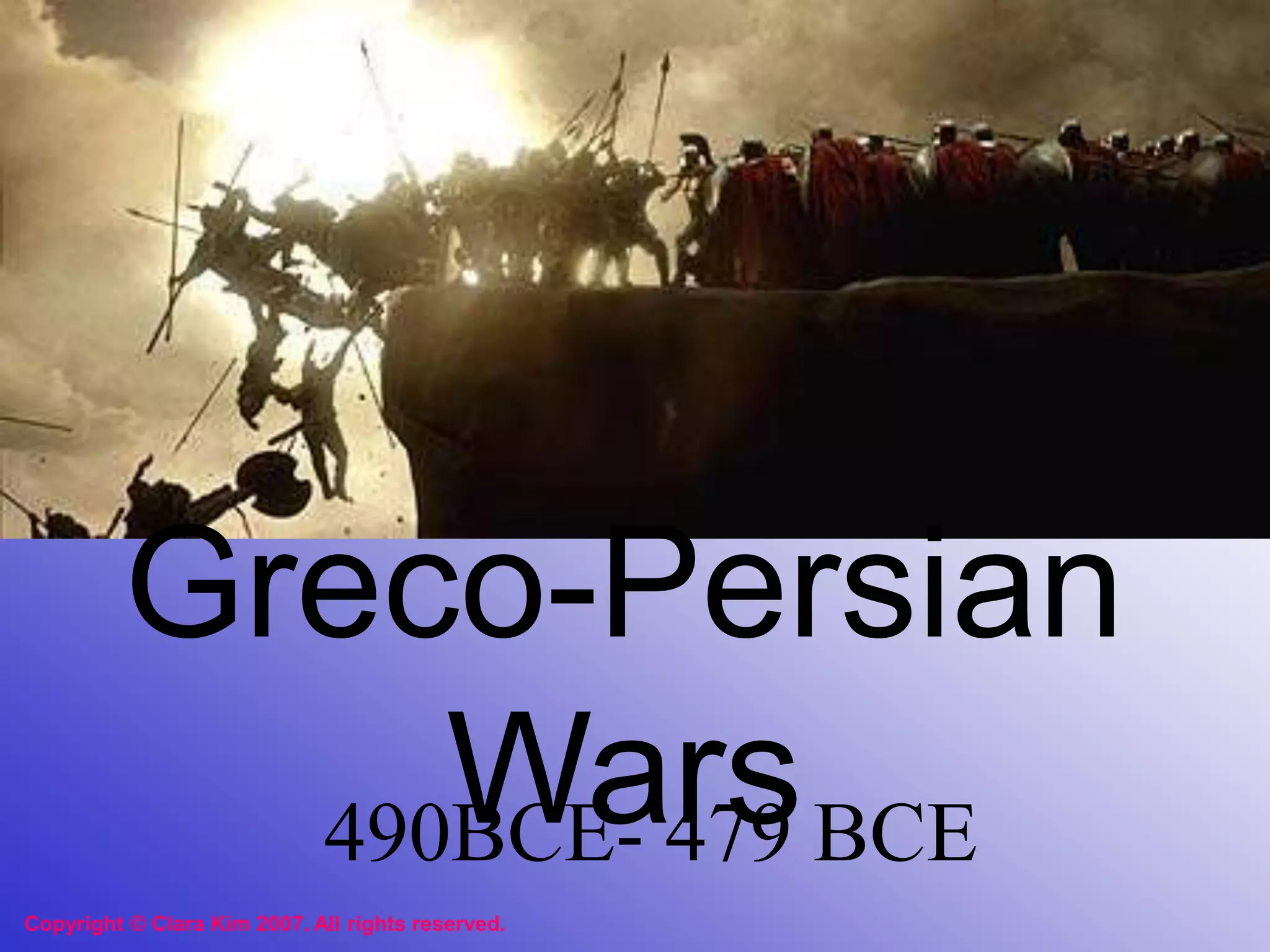 Greco persian wars ppt | PPT