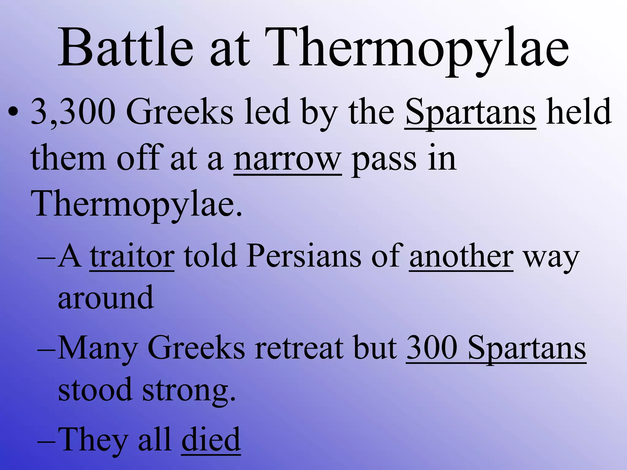 Greco persian wars ppt | PPT
