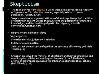 Greco-Romanos Cults and Philosphies | PPTX