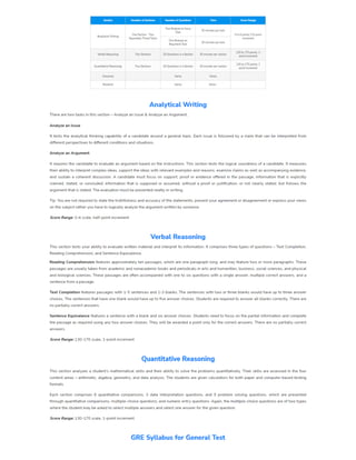 GRE Coaching Classes Online GRE Preparation - Collegepond | PDF