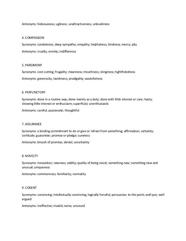 Gre Complete Word List | PDF