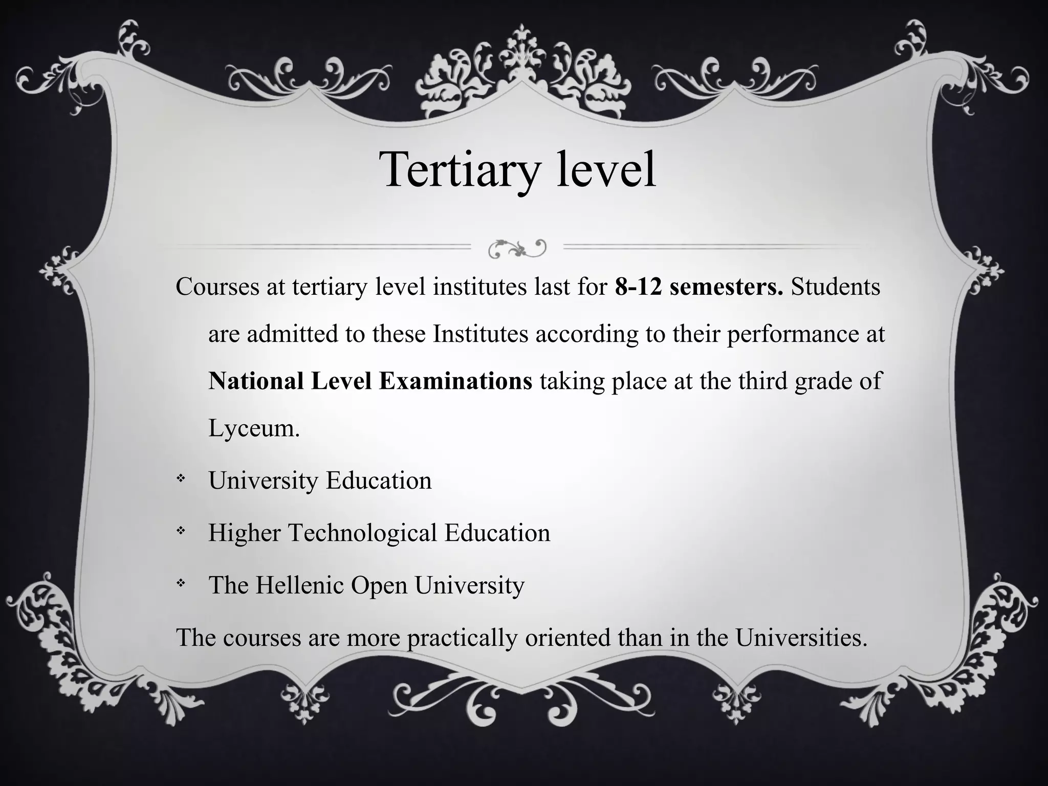 Greek Education system | PPT