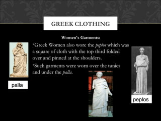 Greek Clothing and Theater | PPT