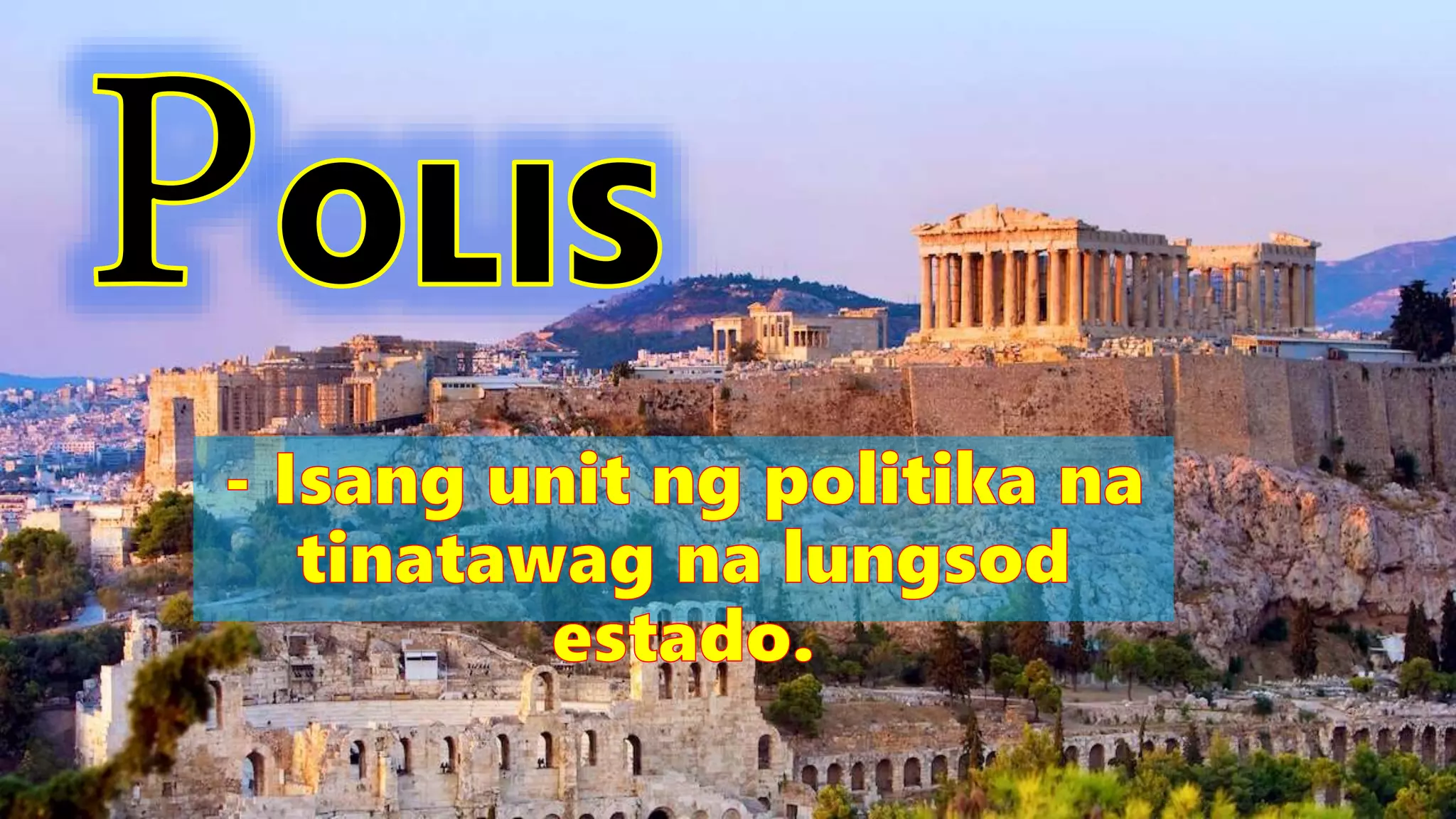 Pag- usbong ng Klasikal na Kabihasnan (Greece) | PPTX