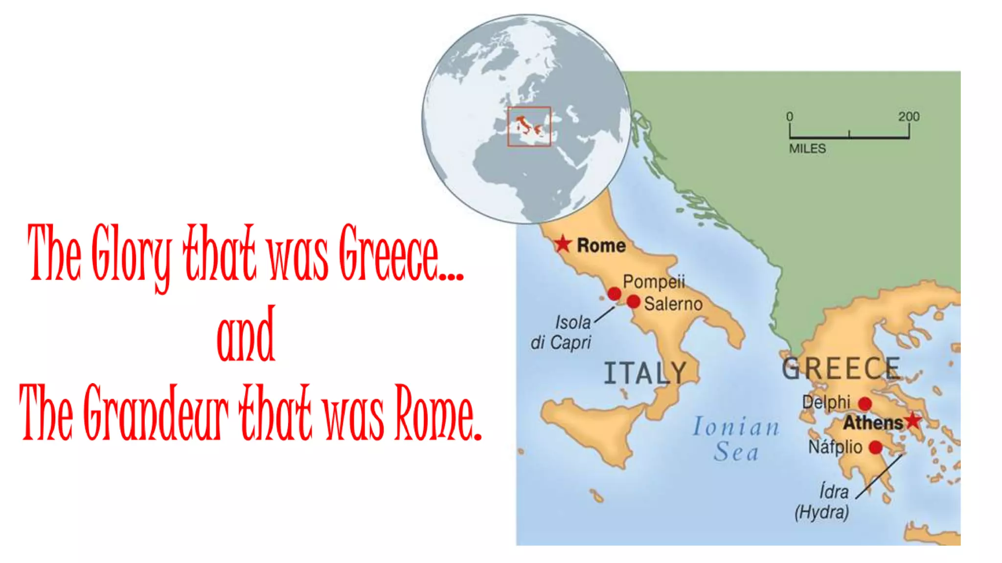 Greece and Rome | PPTX