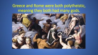 Greece and rome comparison | PPT