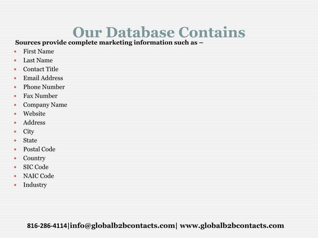 Greece business email list | PPTX