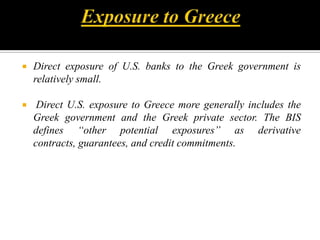 Greece crisis and its impact final ppt | PPTX