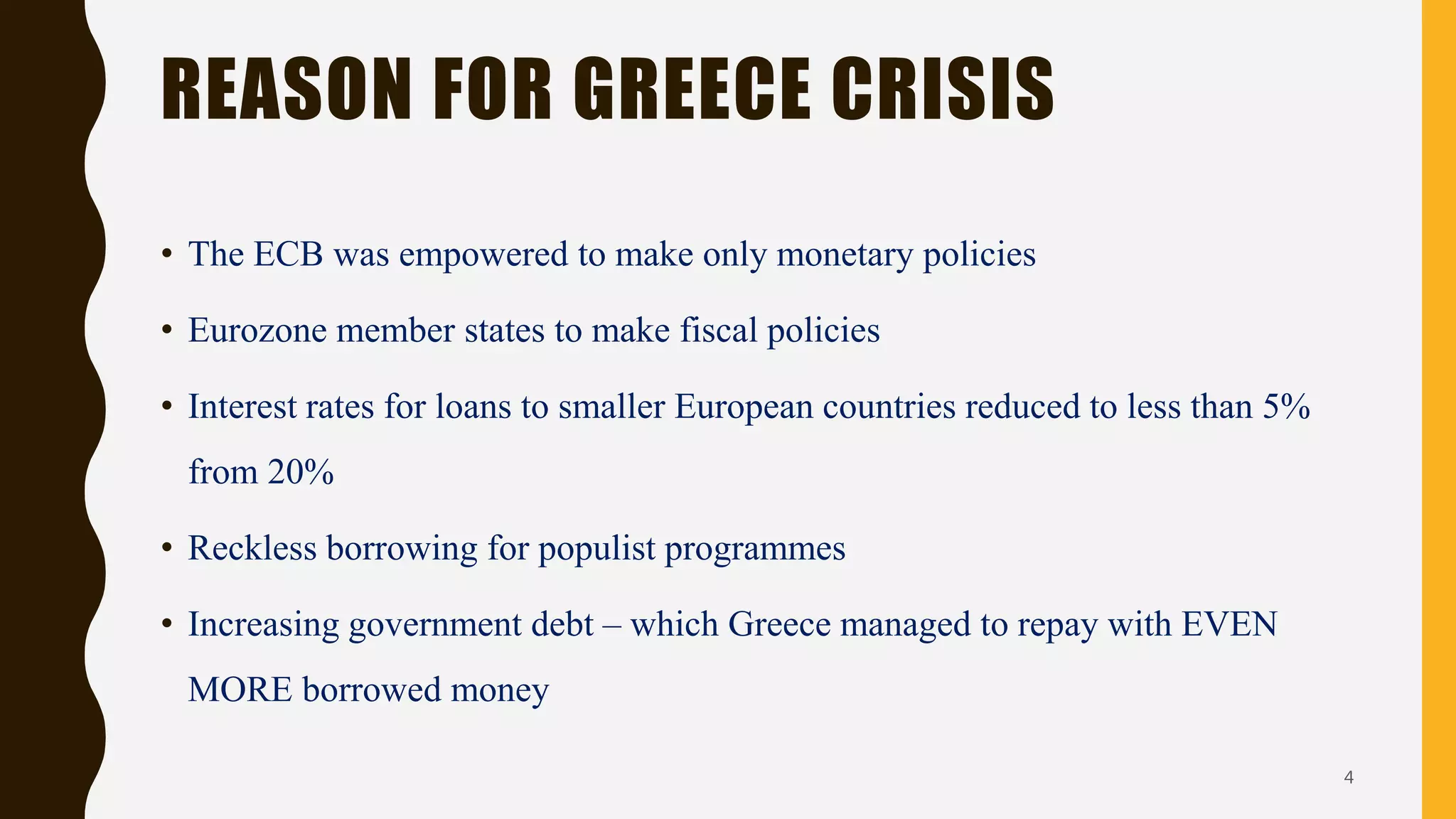 Greece crisis explained | PPTX