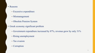 Greece crisis explained | PPTX