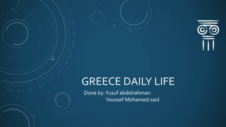 Greece daily life | PPTX | Women\'s Outerwear | Women\'s Clothing