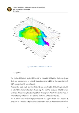 Greece history and prospects of thasos oil reserves | PDF