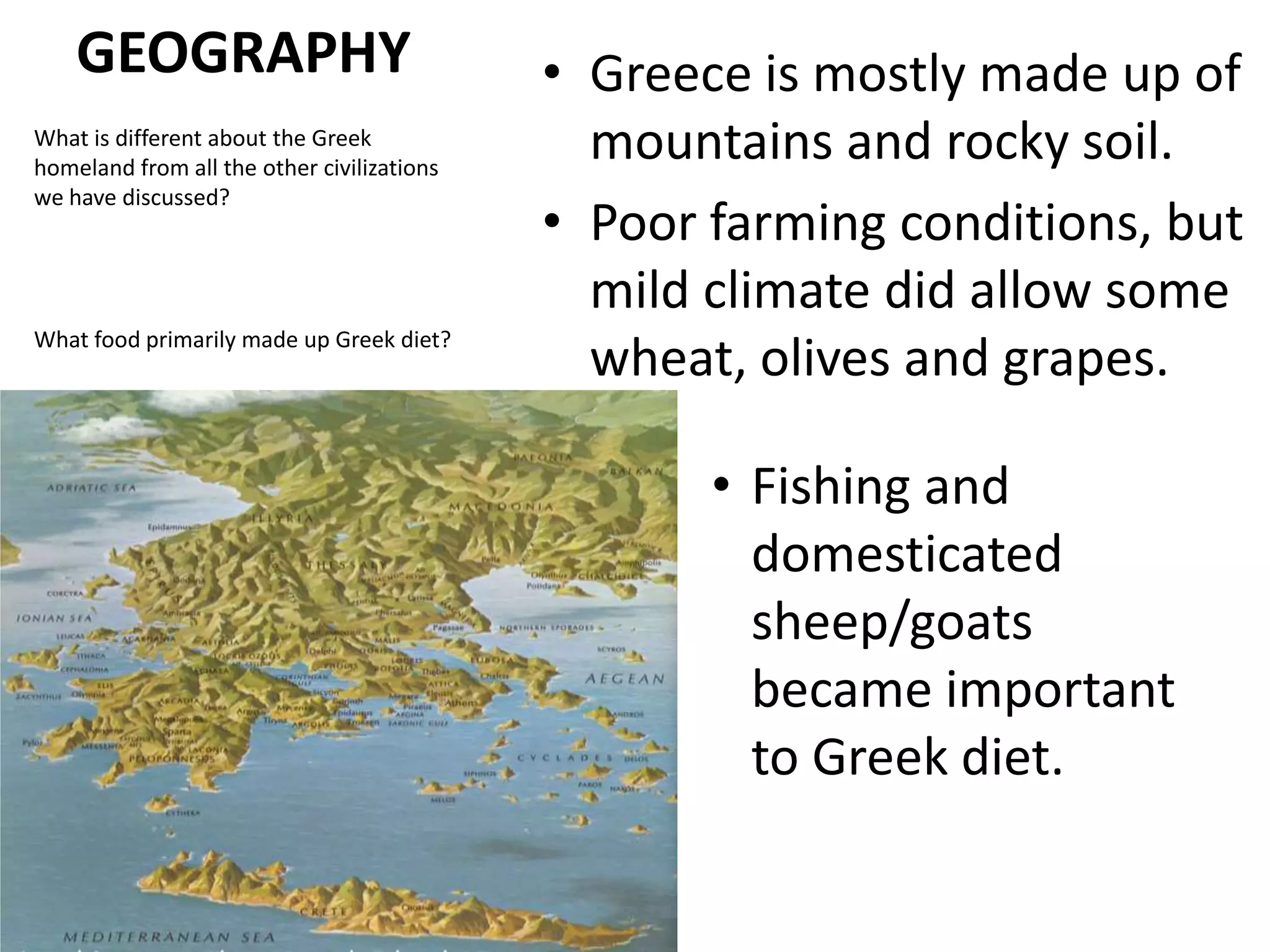 Greece lesson 1 - Geography and Economics | PPTX | Europe Travel ...