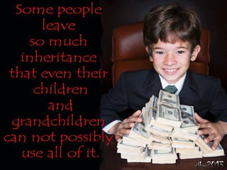 Greed is good and bad. | PPS