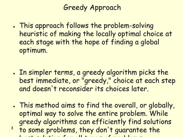 Greedy1_Knapsack_JobSchedulingProb Gredy | PPT